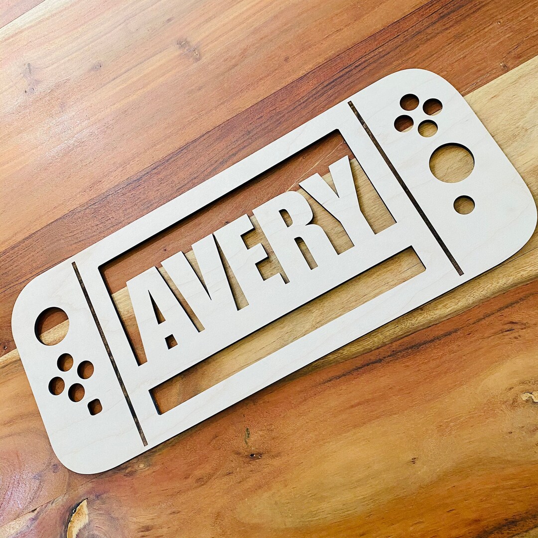Customizable Gamer Sign Nintendo Switch Inspired / Christmas Present ...