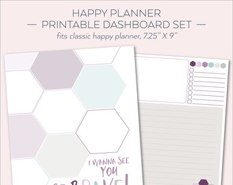 Happy Planner PRINTABLE Filler Pages Planner Refills / | Etsy