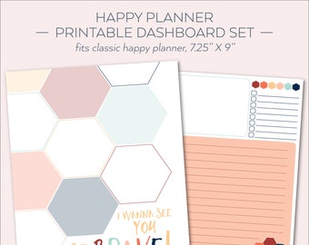 Happy Planner PRINTABLE Filler Pages Planner Refills / | Etsy
