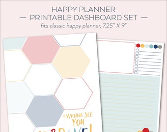 Happy Planner PRINTABLE Filler Pages Planner Refills / | Etsy
