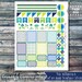 Teal Botanicalsprintable PLANNER Stickersplanner Sticker - Etsy