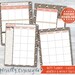 HAPPY PLANNER PRINTABLE Planner Bundle / Inserts - 7 X 9.25 | Rustic ...