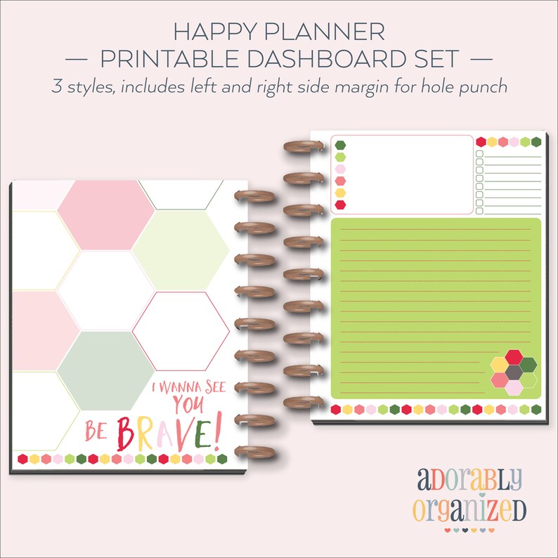 Happy Planner PRINTABLE Filler Pages | Planner Refills / Inserts - 7 X ...