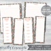 HAPPY PLANNER PRINTABLE Planner Bundle / Inserts 7 X 9.25 Fall Floral ...