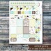 Mustache Mayhem,printable PLANNER Stickers,planner Sticker Kit,erin ...