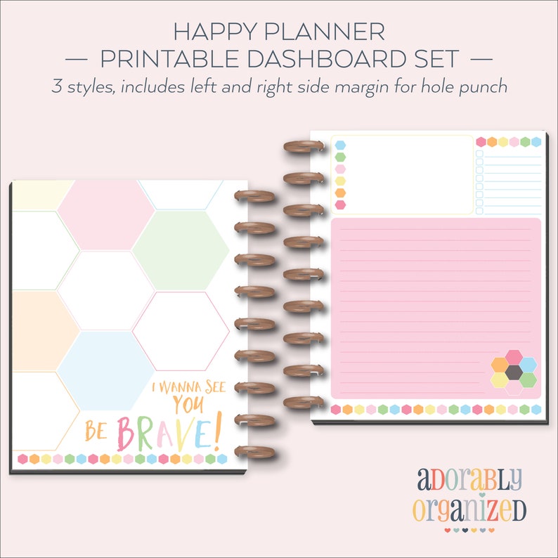 Happy Planner PRINTABLE Filler Pages | Planner Refills / Inserts - 7 X ...