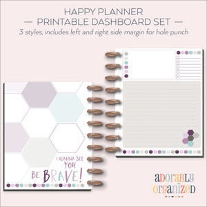 Happy Planner PRINTABLE Filler Pages | Planner Refills / Inserts - 7 X ...