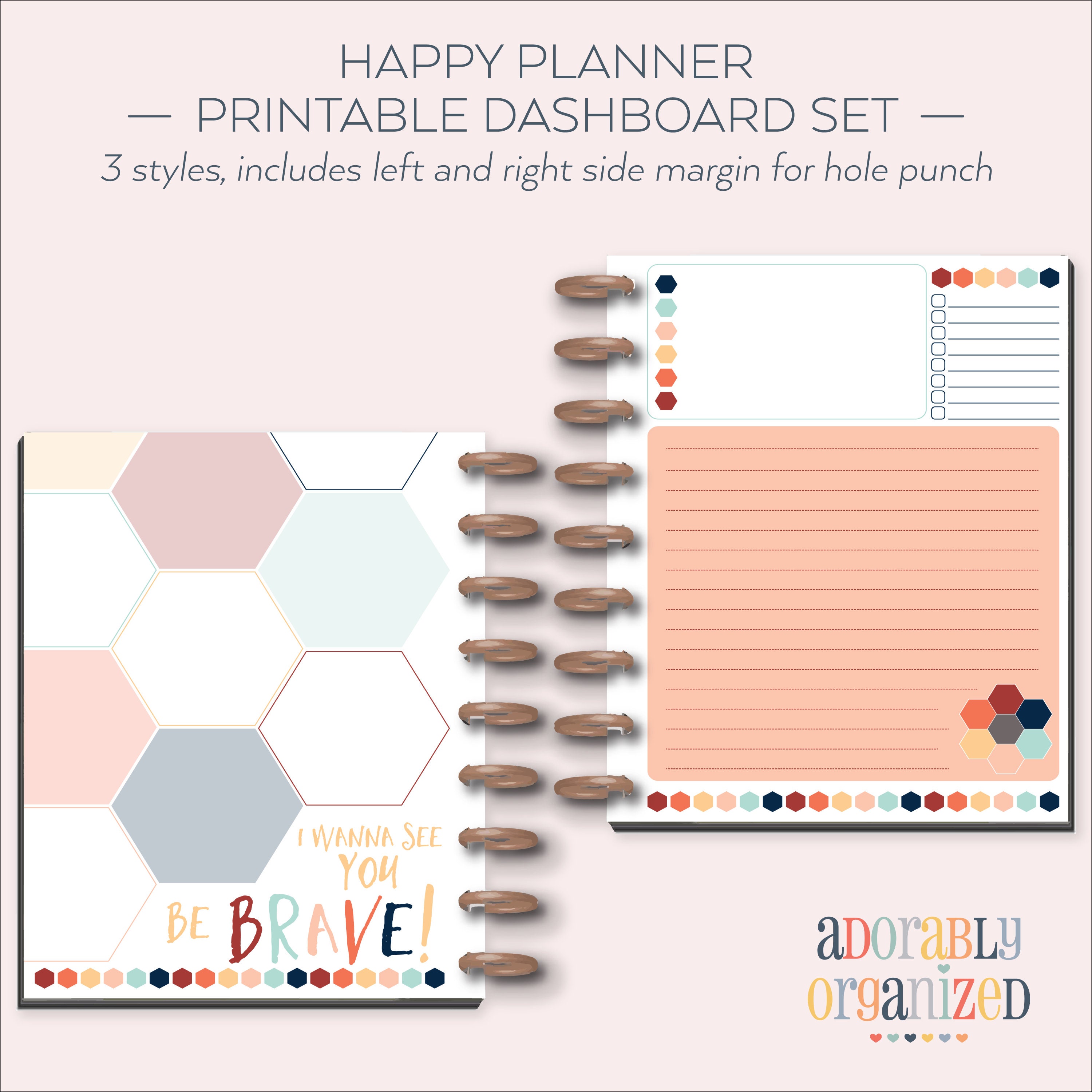 Happy Planner PRINTABLE Filler Pages Planner Refills / - Etsy