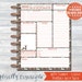 HAPPY PLANNER PRINTABLE Planner Bundle / Inserts - 7 X 9.25 | Rustic ...