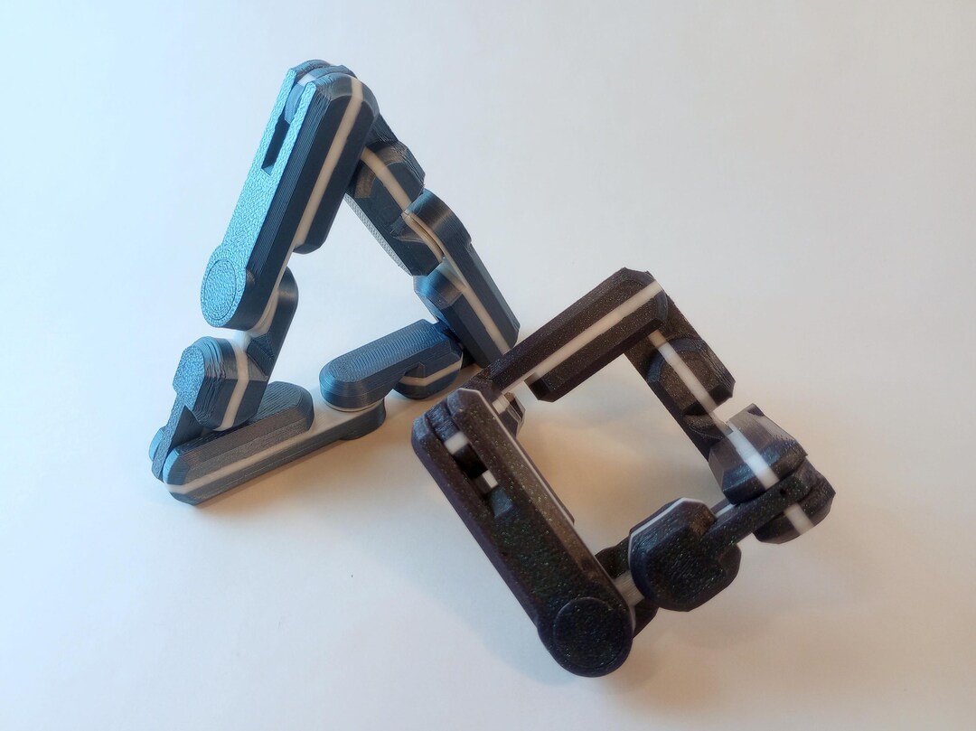 2 Triangle Fidgets Quiet Sensory Toy Anxiety Reduction Healthy Stimulation Birthday Teens and ...