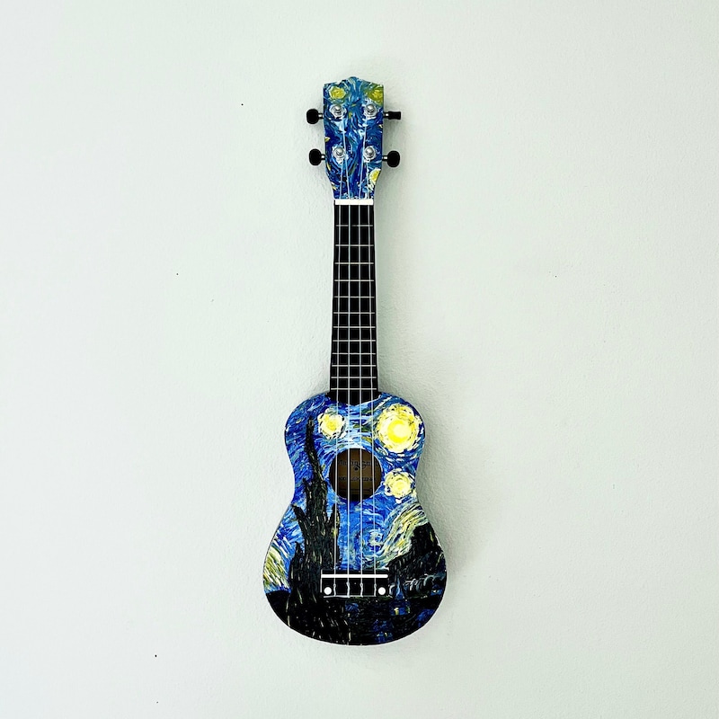 Painted Ukulele - Etsy
