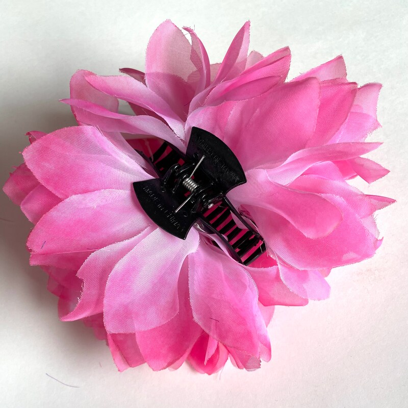 Hot Pink Hair Clips - Etsy
