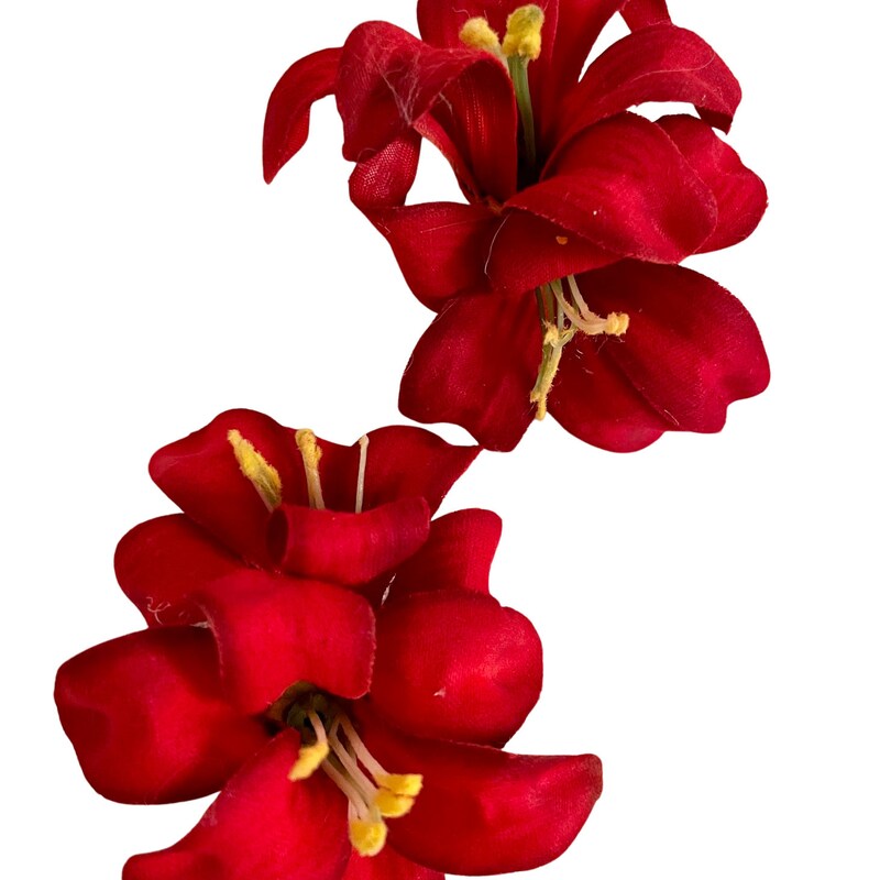 Red Hair Flower - Etsy