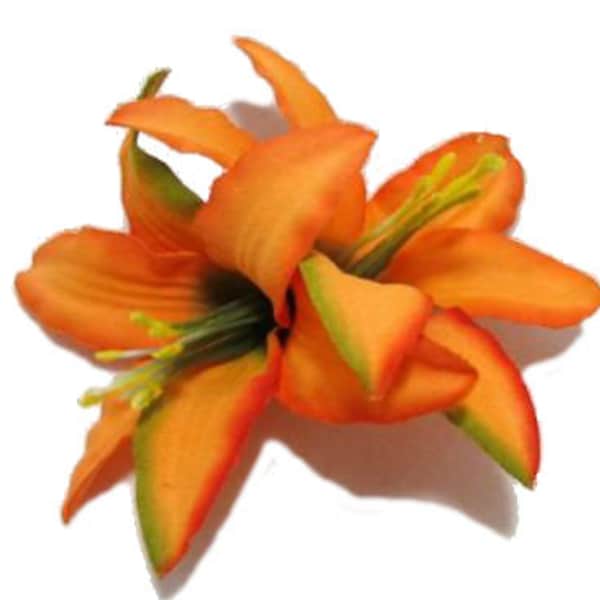 Orange Hair Clips - Etsy