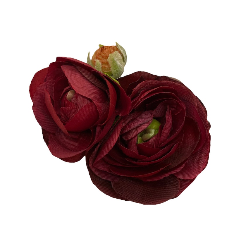 Red Hair Flower - Etsy