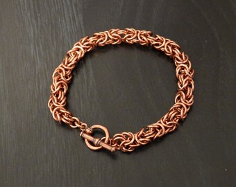 Byzantine Chainmaille Bracelet - Etsy
