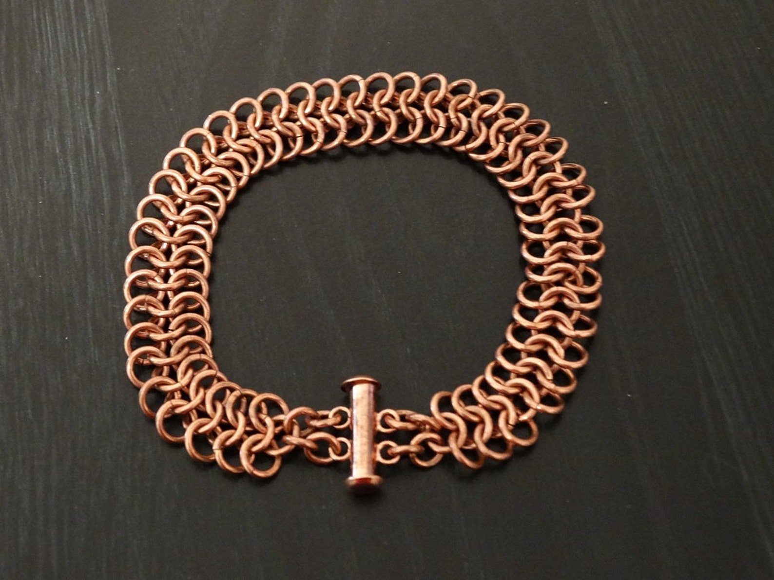 European 4-in-1 Chainmaille Bracelet - Etsy