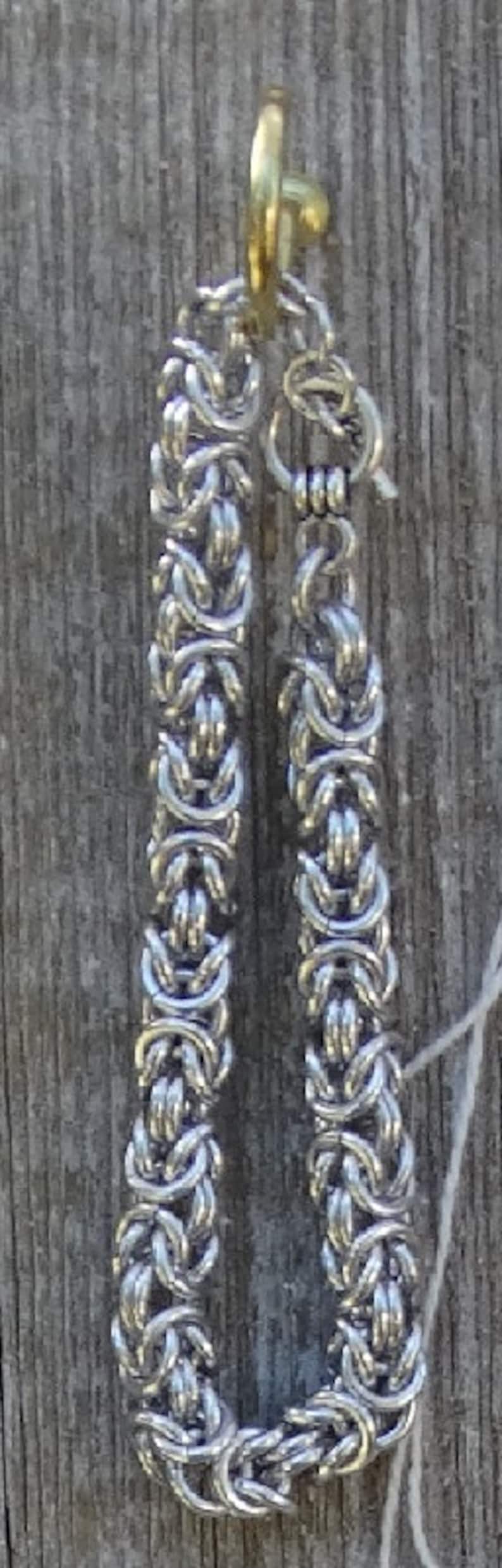 Byzantine Chainmaille Bracelet - Etsy