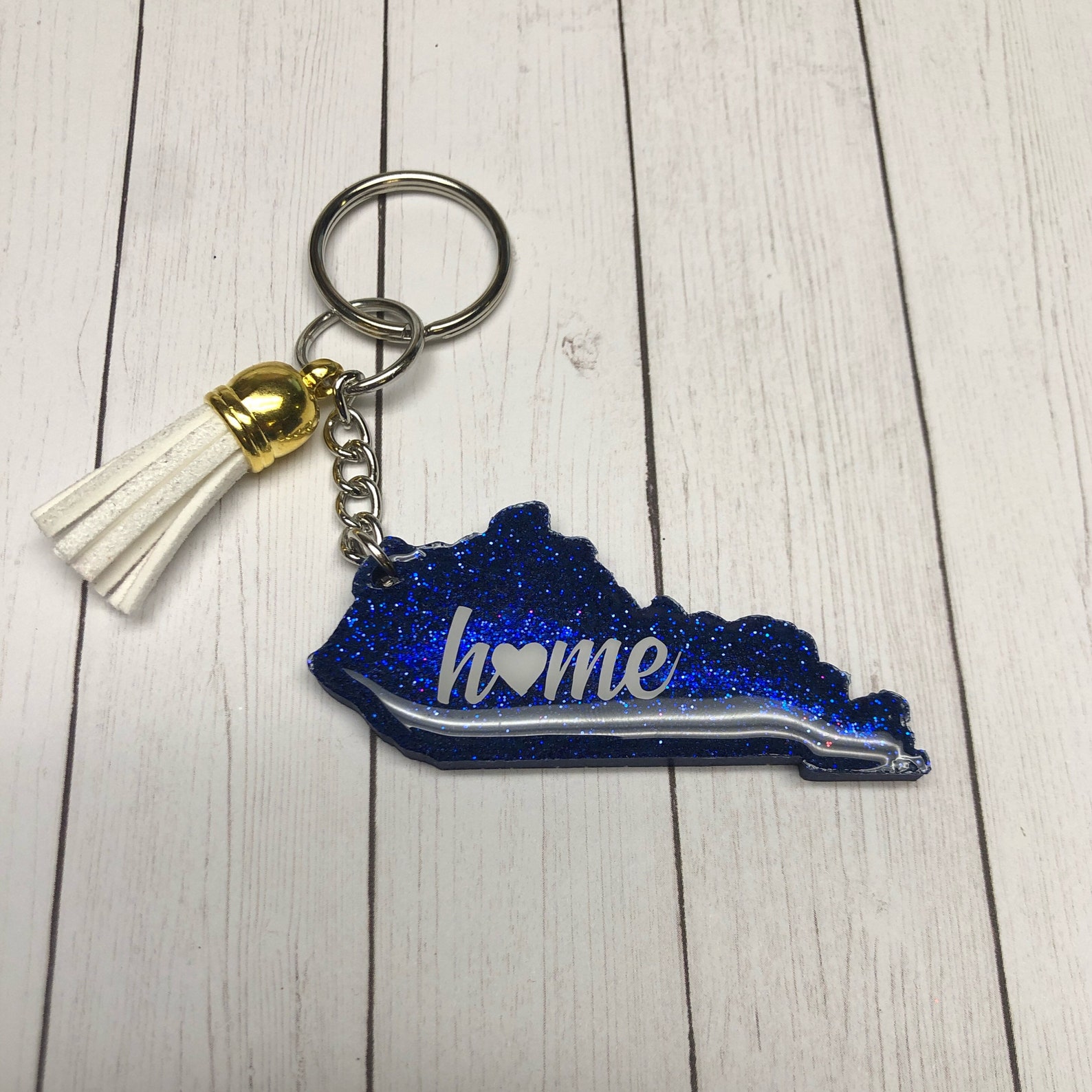 Kentucky Home Keychain Personalized - Etsy.de