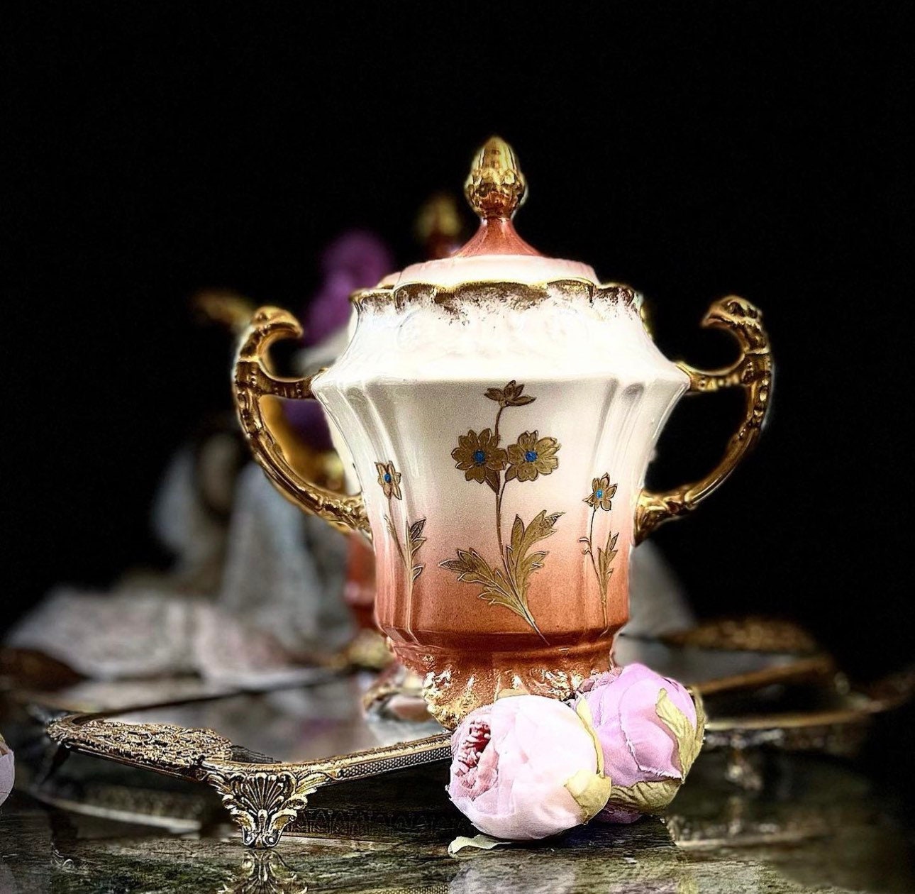 Antique Limoges Coffee/tea Set - Etsy