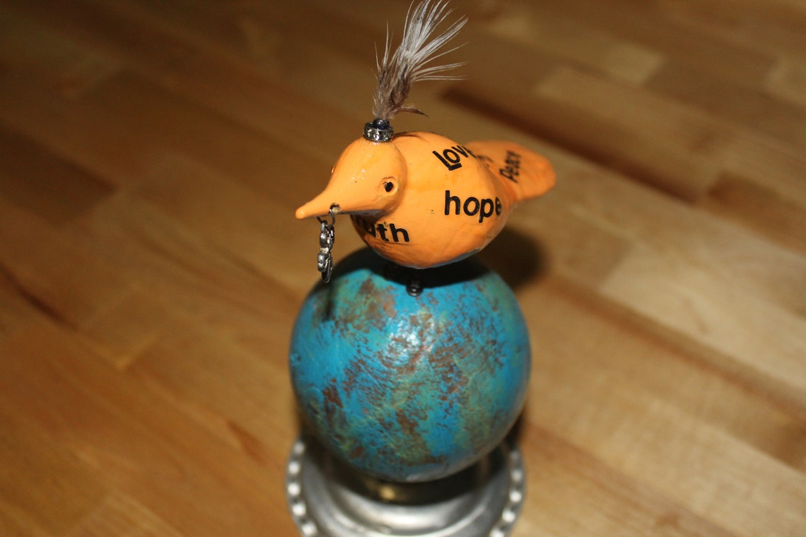 Bird Sculpture/bird of Hope - Etsy