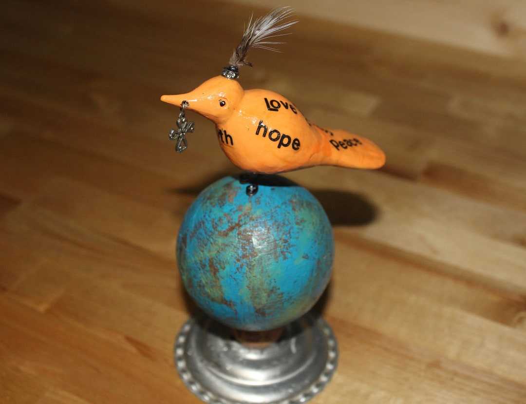 Bird Sculpture/bird of Hope - Etsy