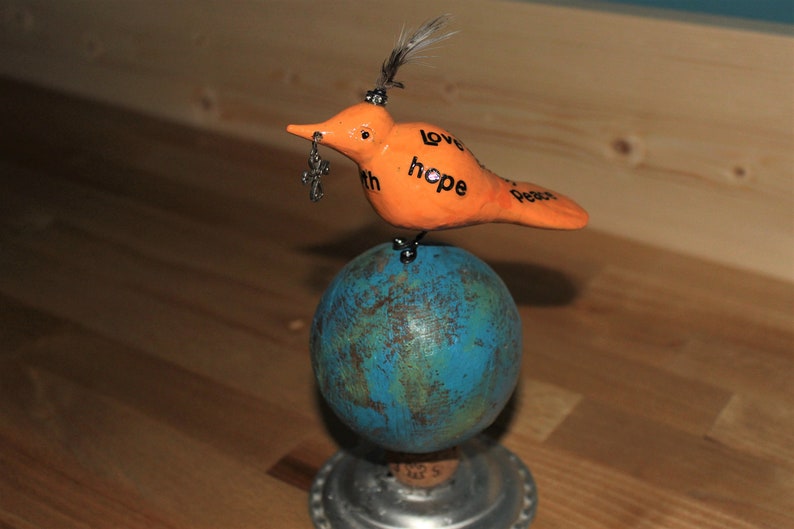 Bird Sculpture/bird of Hope - Etsy