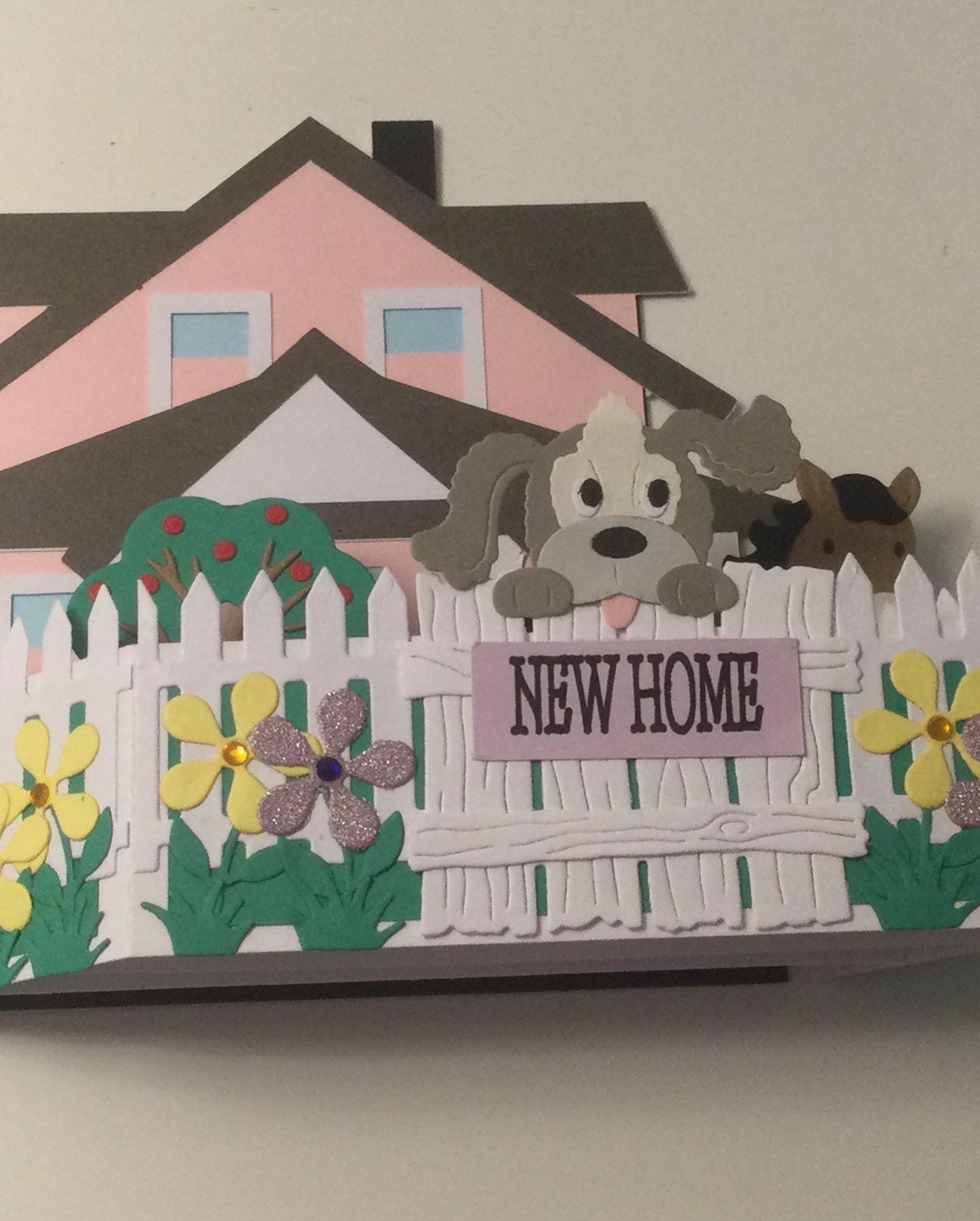Pop up New Home Box Card Welcome to Your New Home Good Luck | Etsy