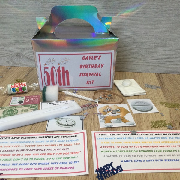 Old Man Survival Kit - Etsy