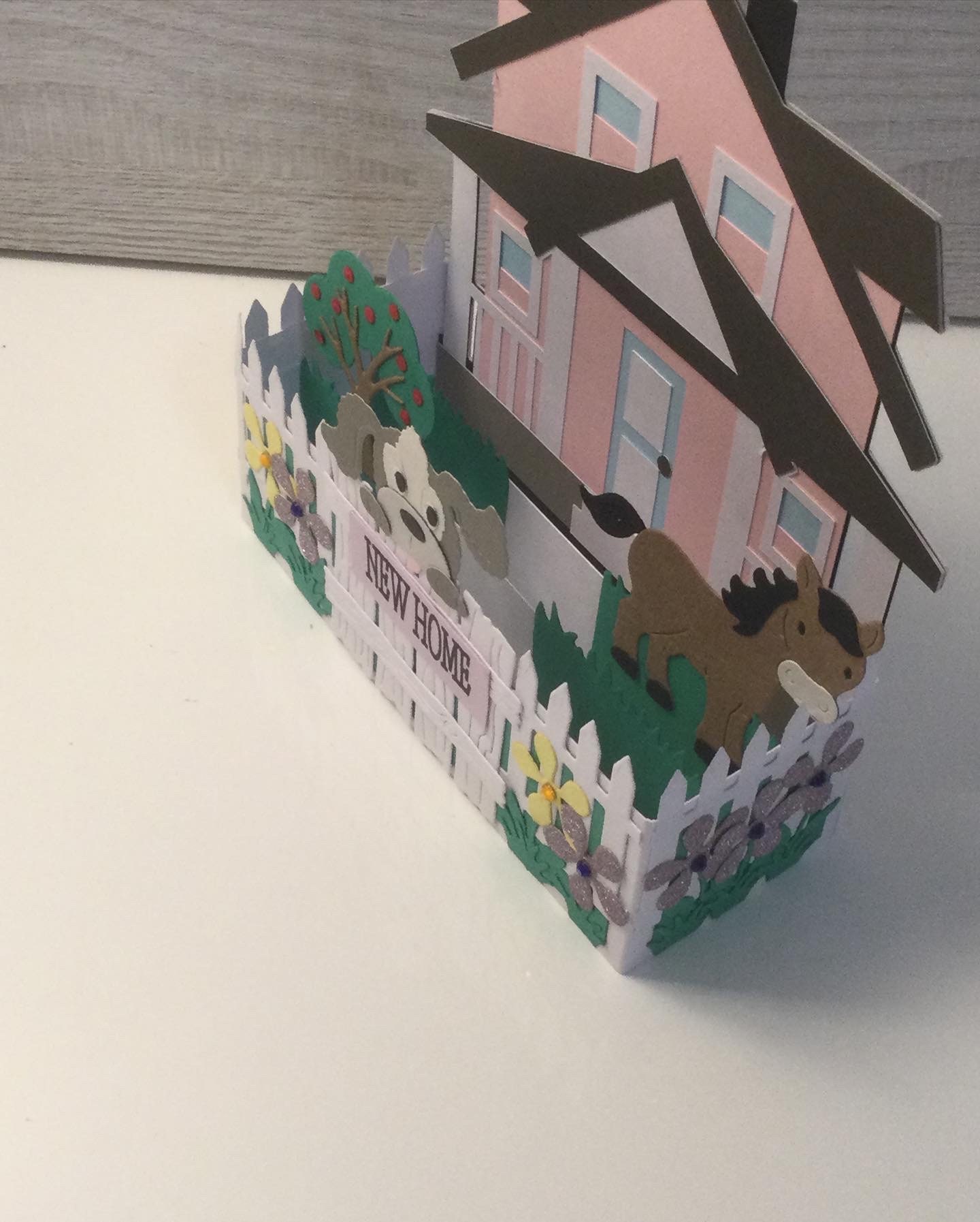 Pop up New Home Box Card Welcome to Your New Home Good Luck | Etsy