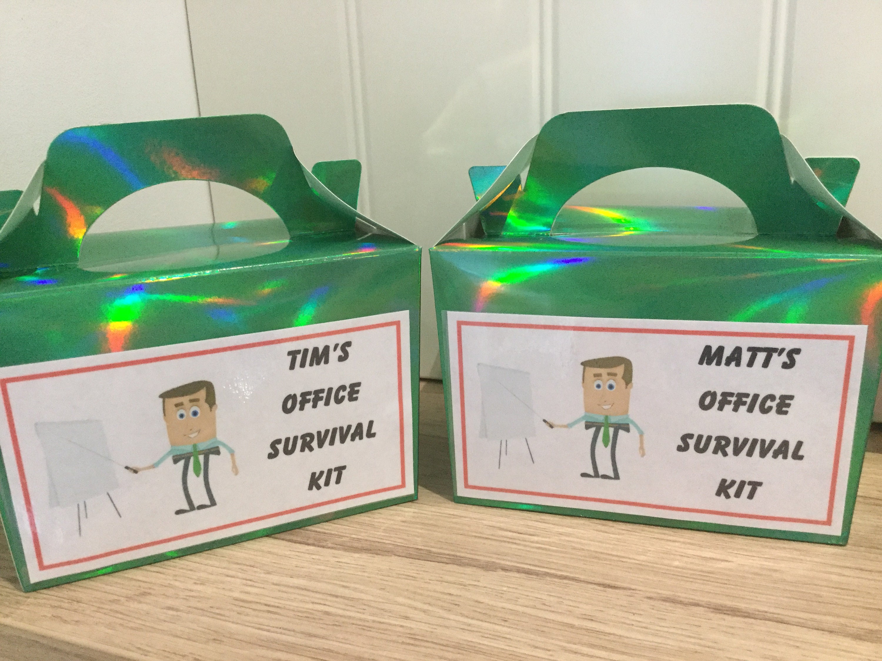 Office Promotion Survival Kit Personalised Gift Fun | Etsy