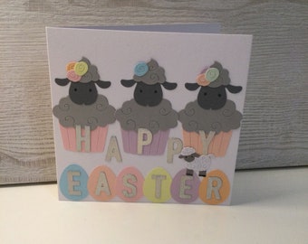 Little Easter Lamb Card - Etsy
