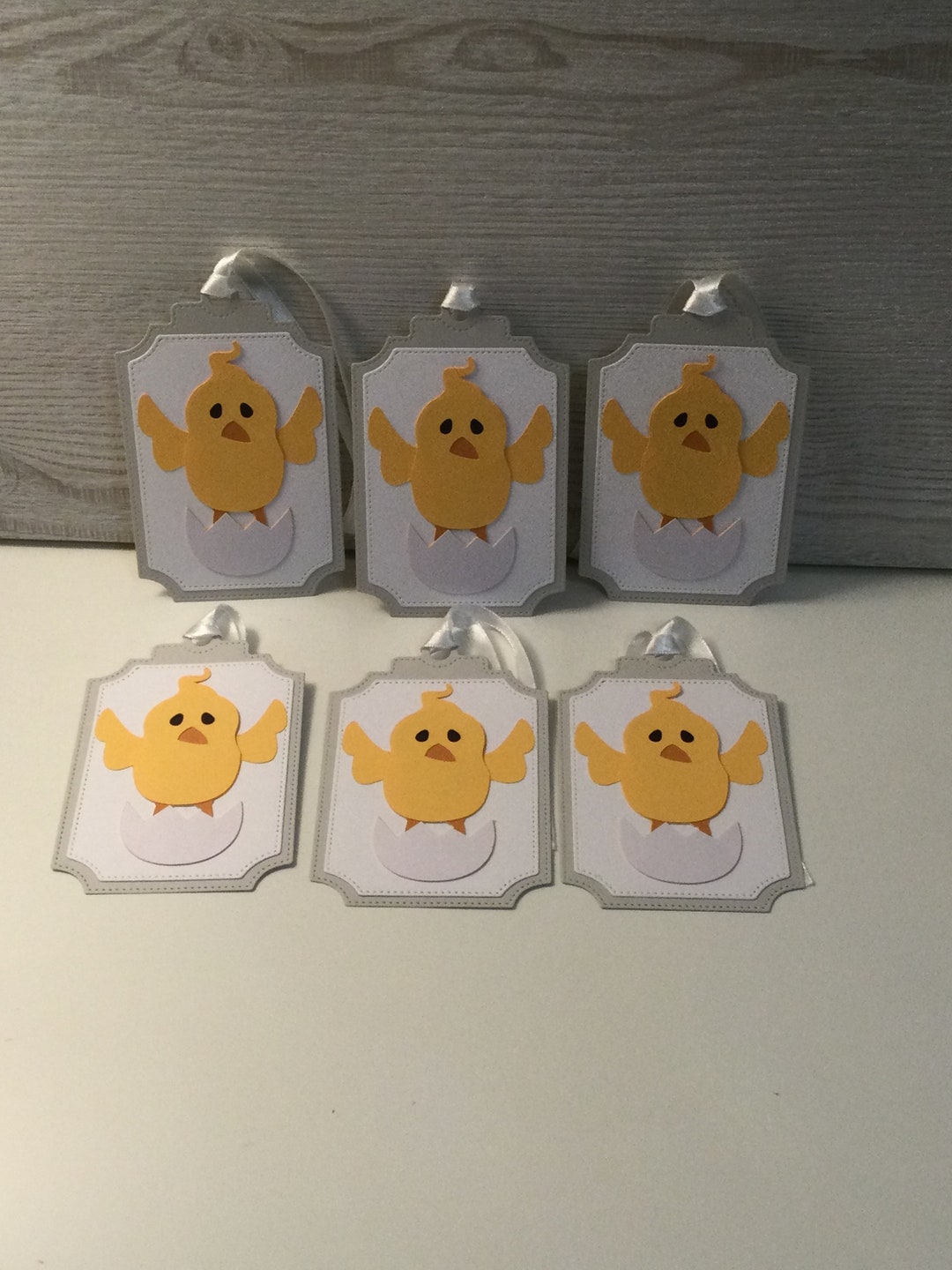 Easter Chick Gift Tag, Easter Decorations, Birthday Present Gift Tag ...