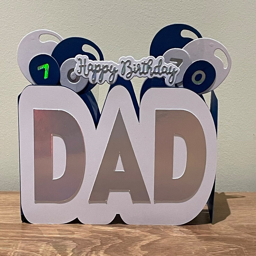 Dad Pop up Card, Father’s Day, Birthday Card for Dad, Special Birthday ...
