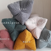 Corduroy Pyramid Pillow: Tablet & Book Stand, Sofa Cushion - Etsy