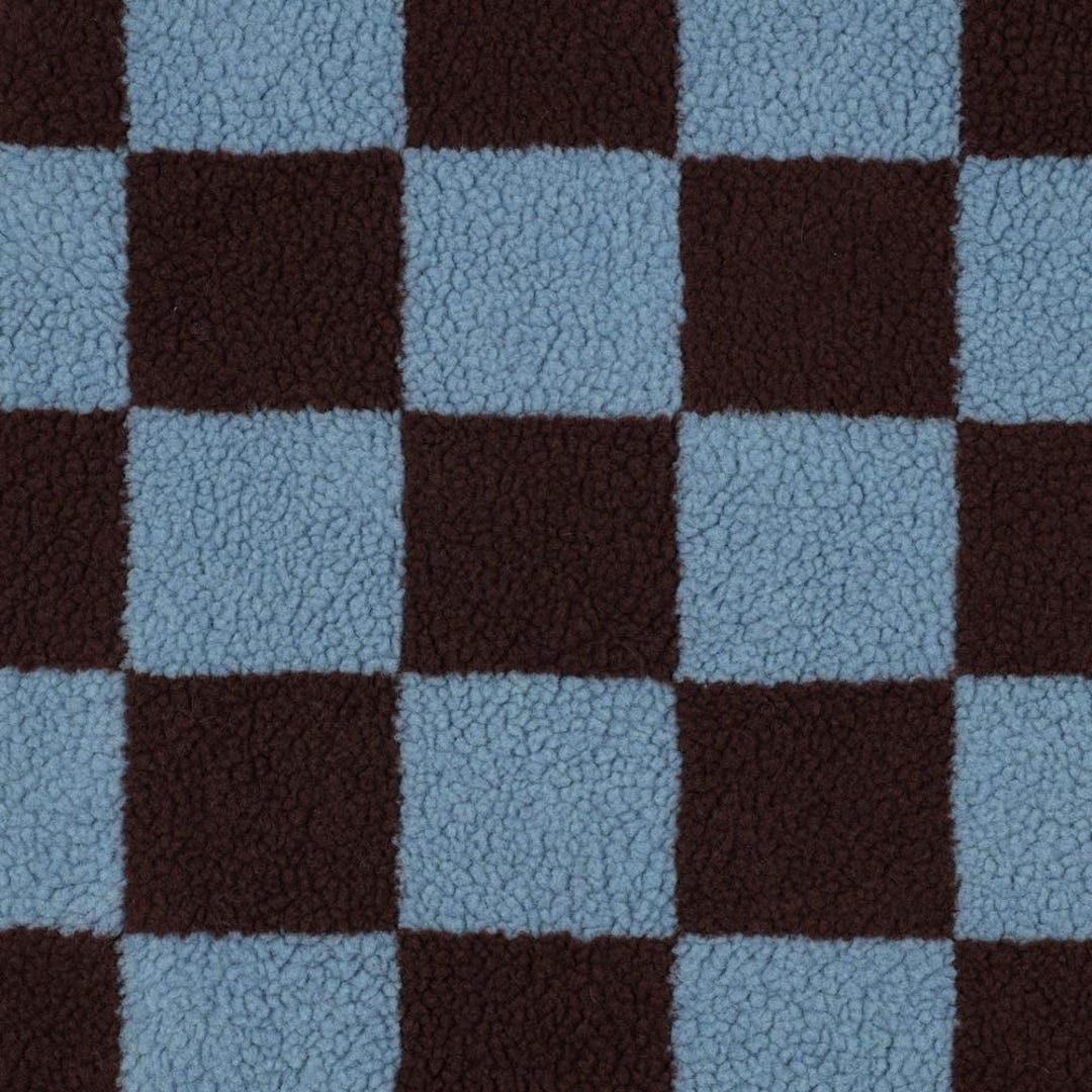 TEDDY Checks Karo 50 x 160 cm bordo oder navy - Etsy.de