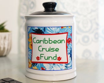 Cottage Creek Adventure Fund Piggy Bank Vacation Savings - Etsy