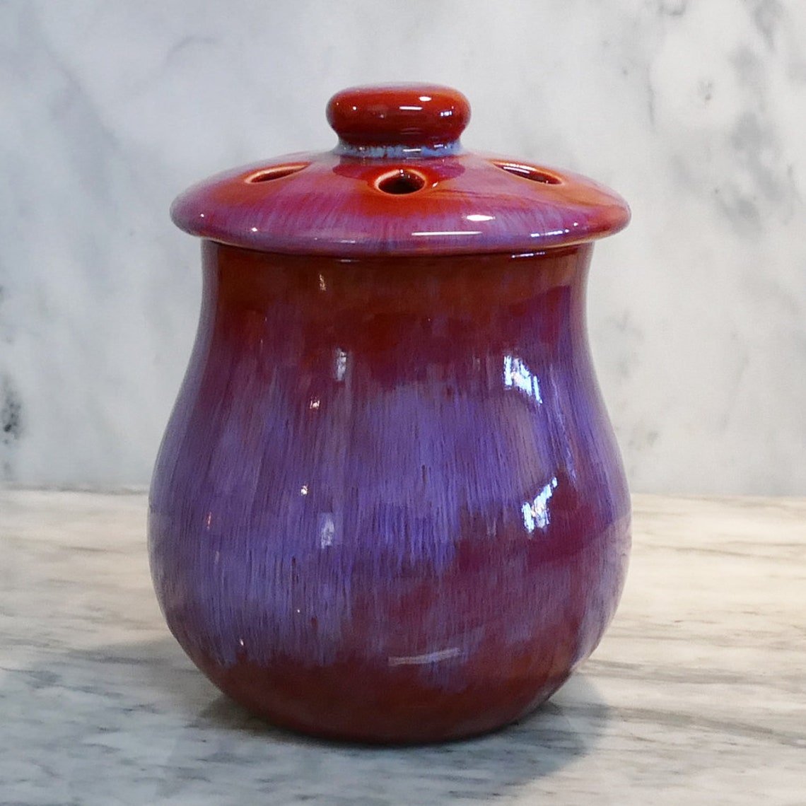 Cottage Creek Garlic Keeper Garlic Clove Storage Container | Etsy