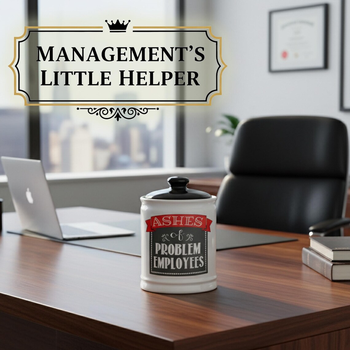 Cottage Creek Ashes of Problem Employees Piggy Bank, Christmas Gifts ...