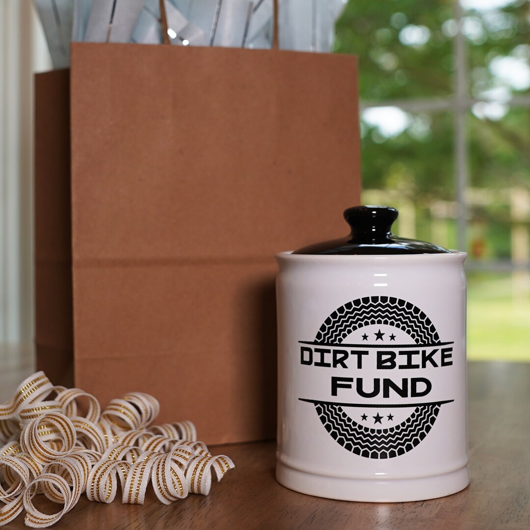 Cottage Creek Dirt Bike Fund Piggy Bank, off Roading Quad Bike ATV ...
