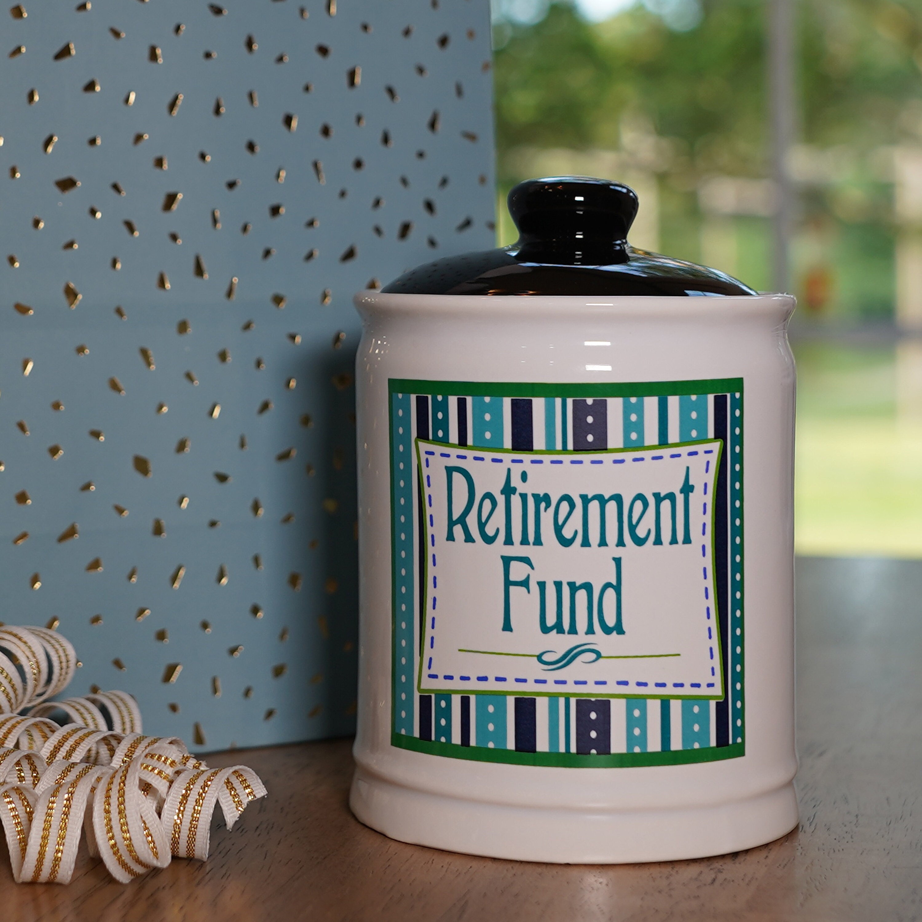 Retirement Fund Piggy Bank