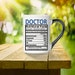 Doctor Gifts Doctor Mug 18oz Doctor Coffee Mug Gifts for Men - Etsy