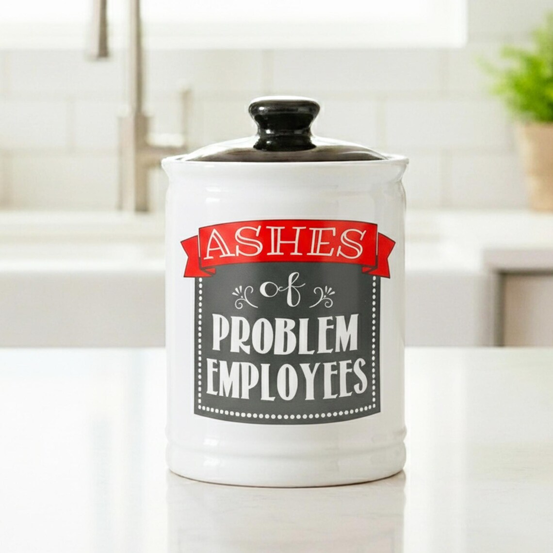 Cottage Creek Ashes of Problem Employees Piggy Bank, Christmas Gifts ...