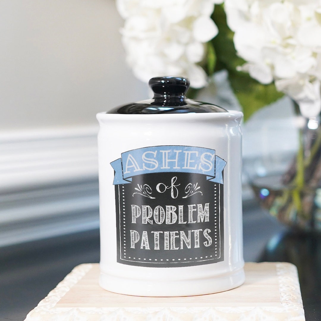 Ashes of Problem Patients Jar: Funny Doctor/nurse Gift - Etsy