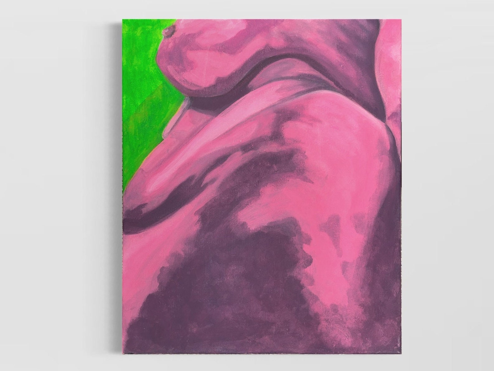 Figurative Art, Acrylic Painting on Stretched Canvas, Goddess Artwork ...