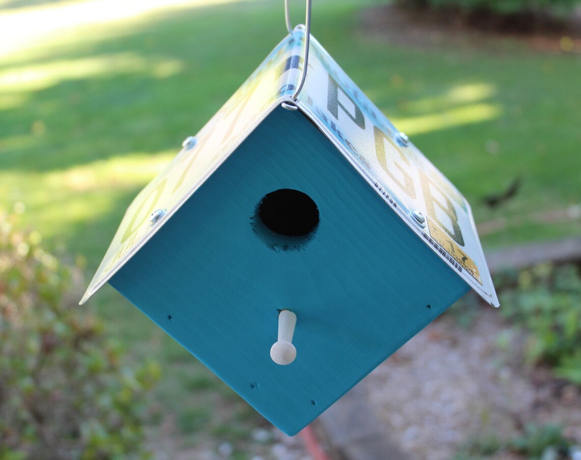 Minnesota 10000 Lakes License Plate Birdhouse - Etsy