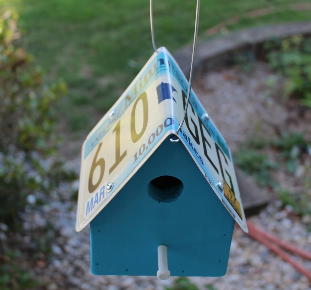 Minnesota 10000 Lakes License Plate Birdhouse - Etsy