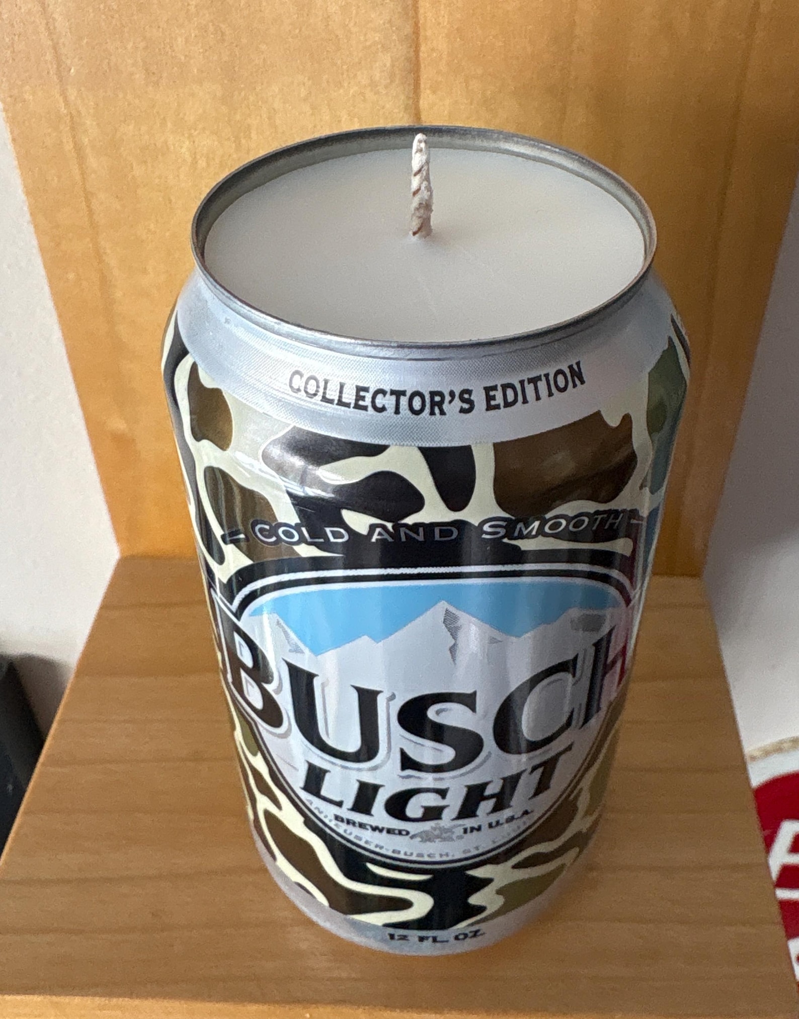 Busch Light Collectors Edition Camo Beer Can Candle, Soy Wax, Pine ...