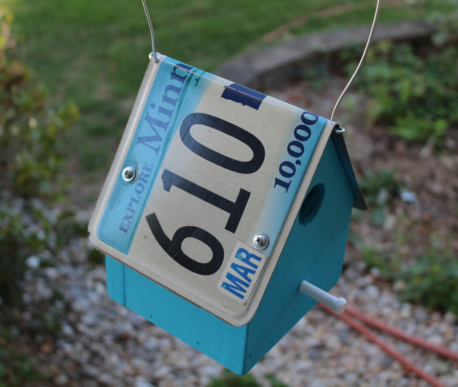Minnesota 10000 Lakes License Plate Birdhouse - Etsy