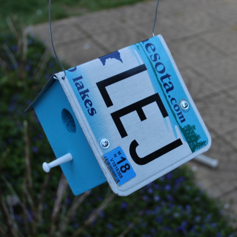 Minnesota 10000 Lakes License Plate Birdhouse | Etsy